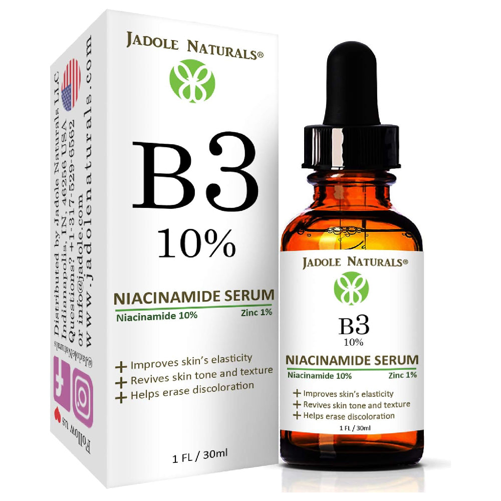 Niacinamide 10% + Zinc 1% - 30 ml – Jadole Naturals