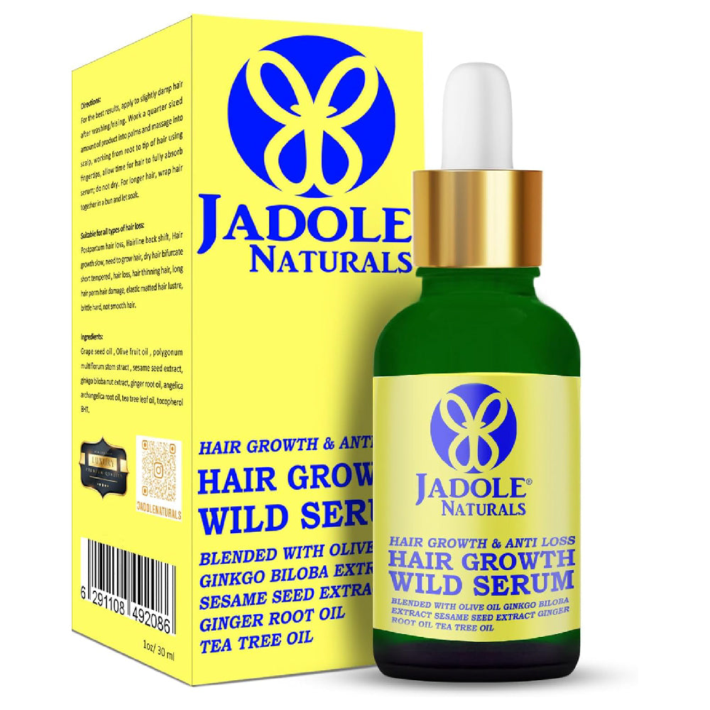 Botanical Hair Serum Growth Treatment with Angelica Oil 30 ml – Jadole ...