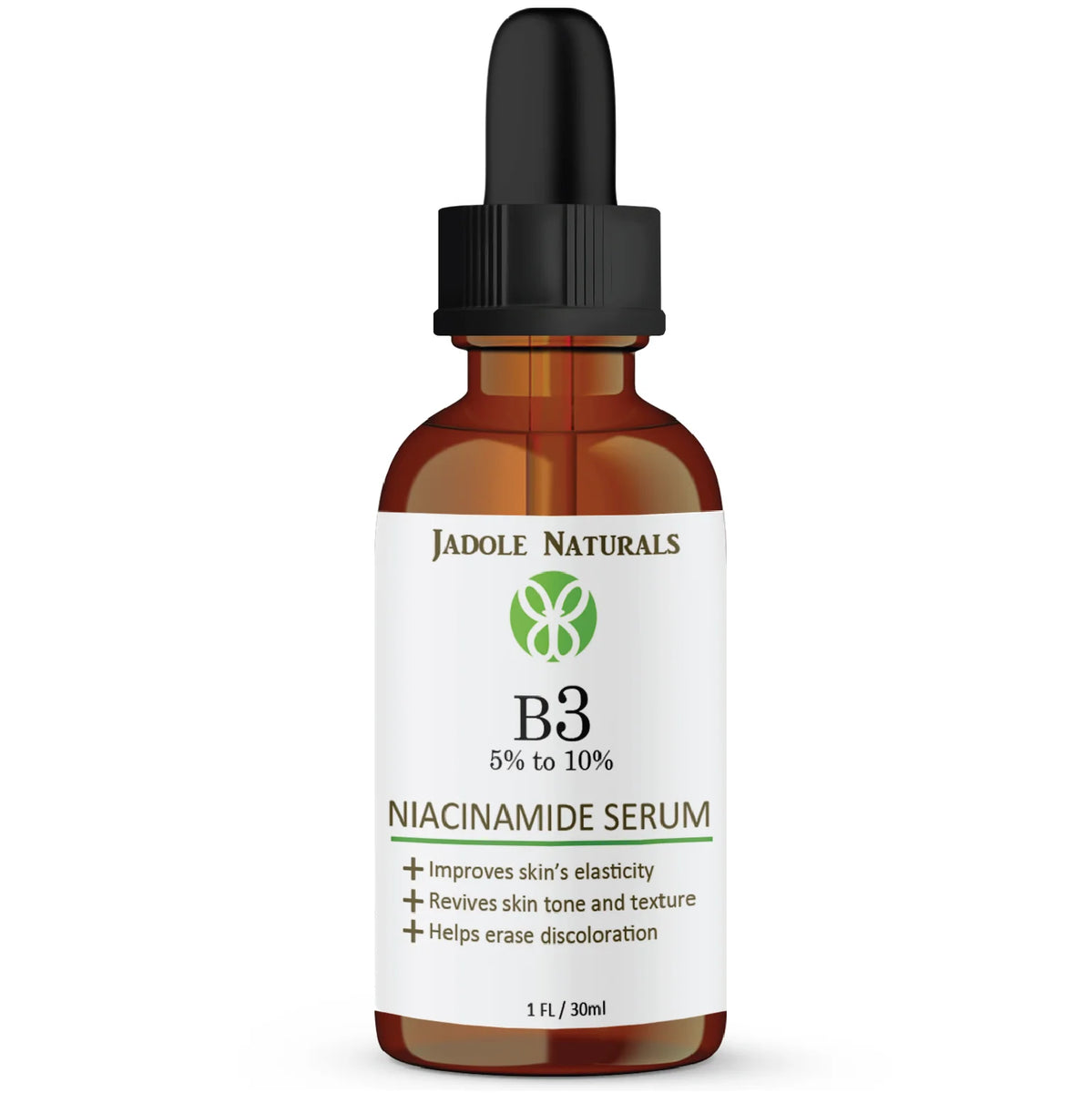 Jadole Naturals Advanced Niacinamide Serum 10% with Zinc 1% - 30ml